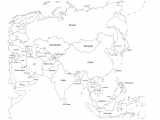 Asia Map Coloring Pages Coloringlib