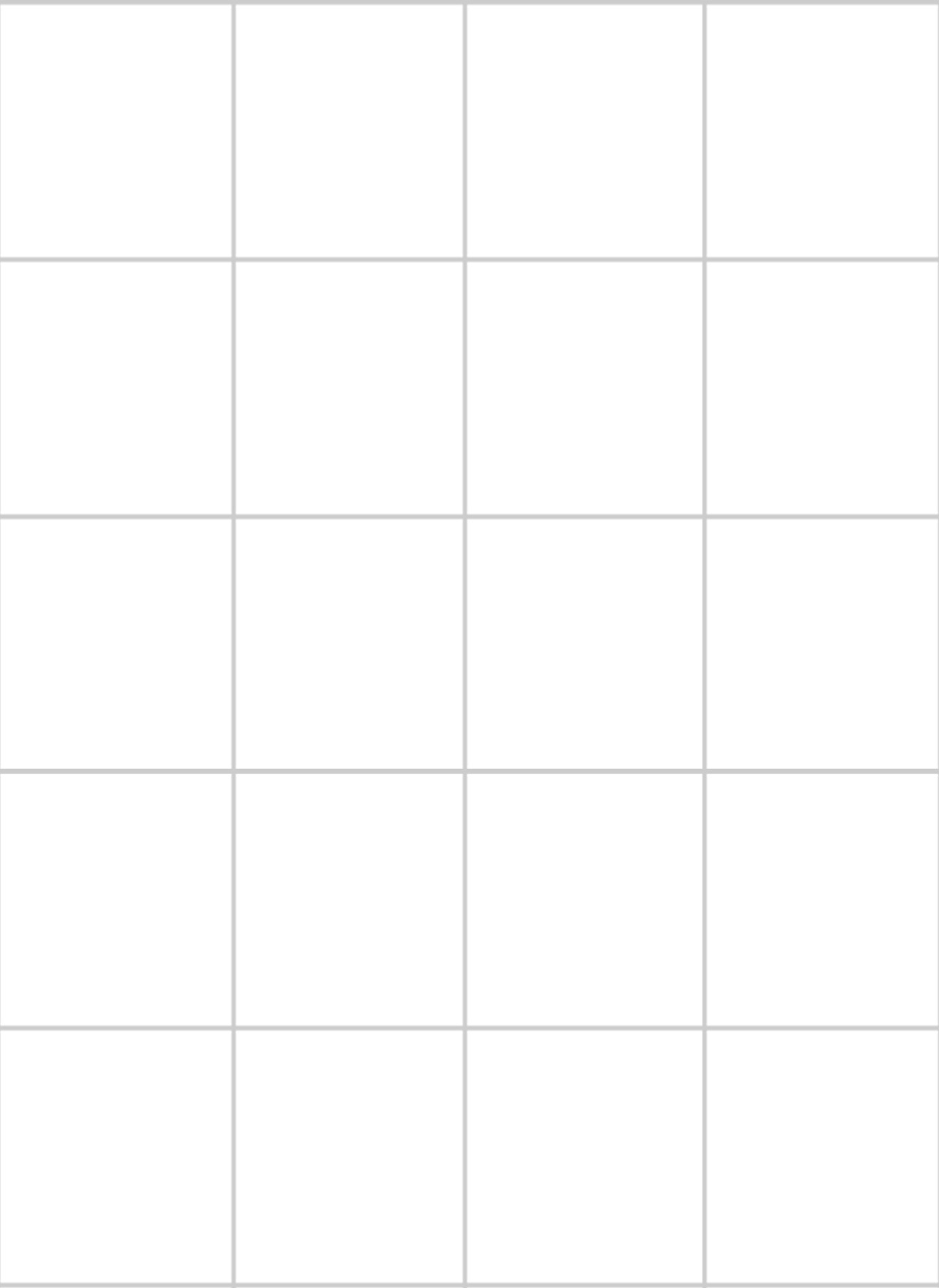 Your First Week of Drawing: Grid Drawing – Colour Cow