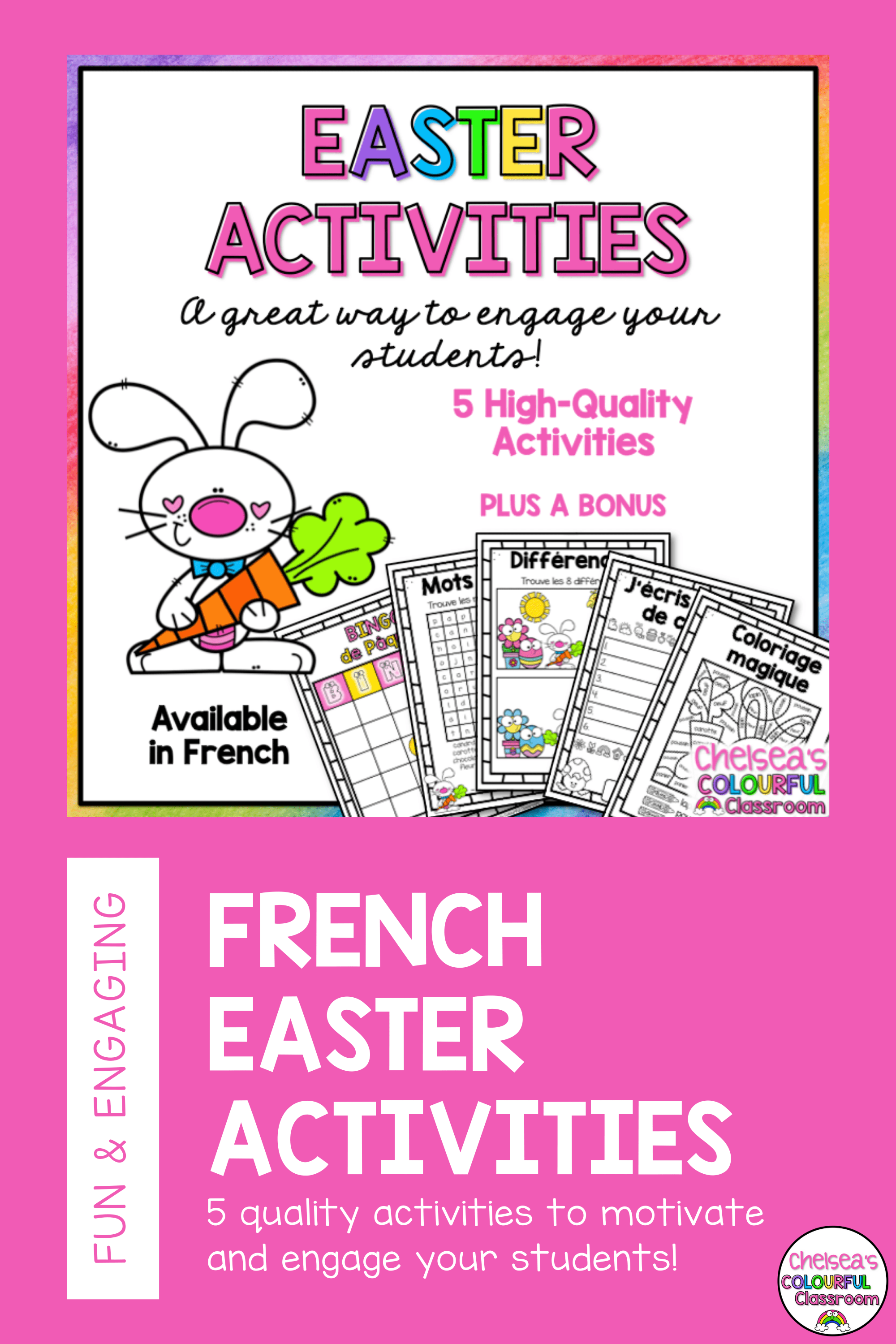 French Easter Activities - Chelsea's Colourful Classroom