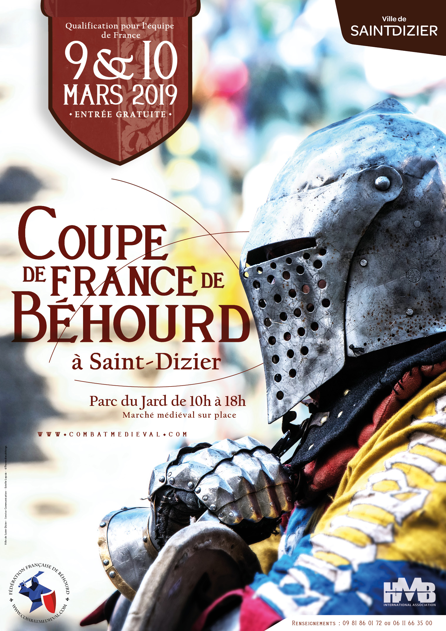 Coupe de France de Béhourd en équipe : inscriptions combattants ...