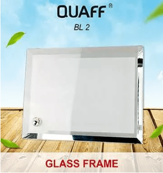 QUAFF Sublimation Glass Frame BL02 - Comcard