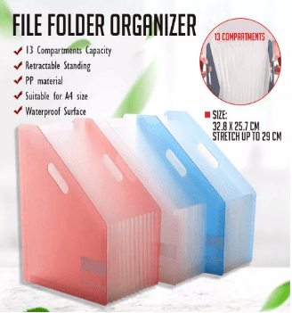 Desktop Expanding File Folder A4 - Comcard