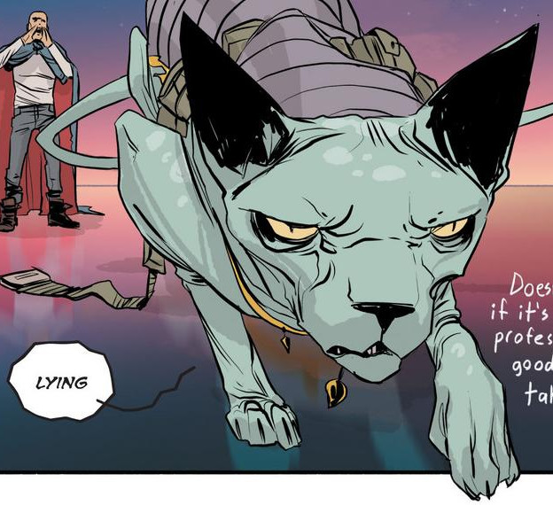 We Missed You Hissed the Lying Cat | CBSI Comics