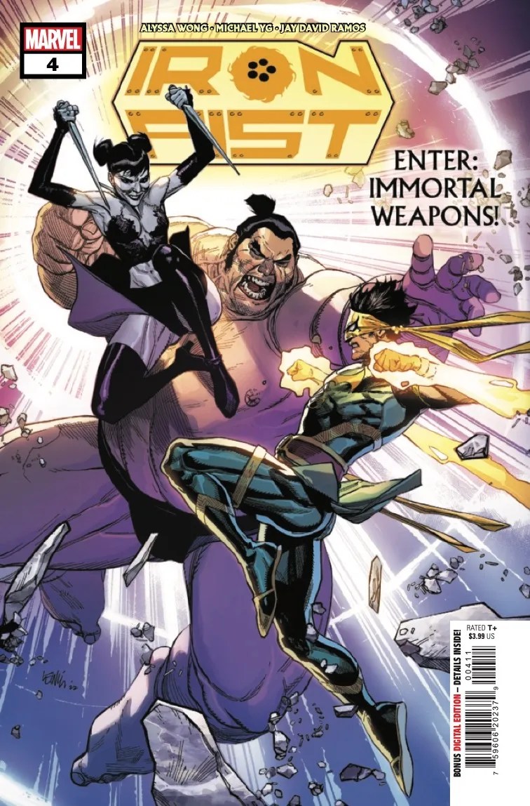 Fat Cobra Takes On The New Iron Fist In ‘Iron Fist’ #4 Preview – COMICON