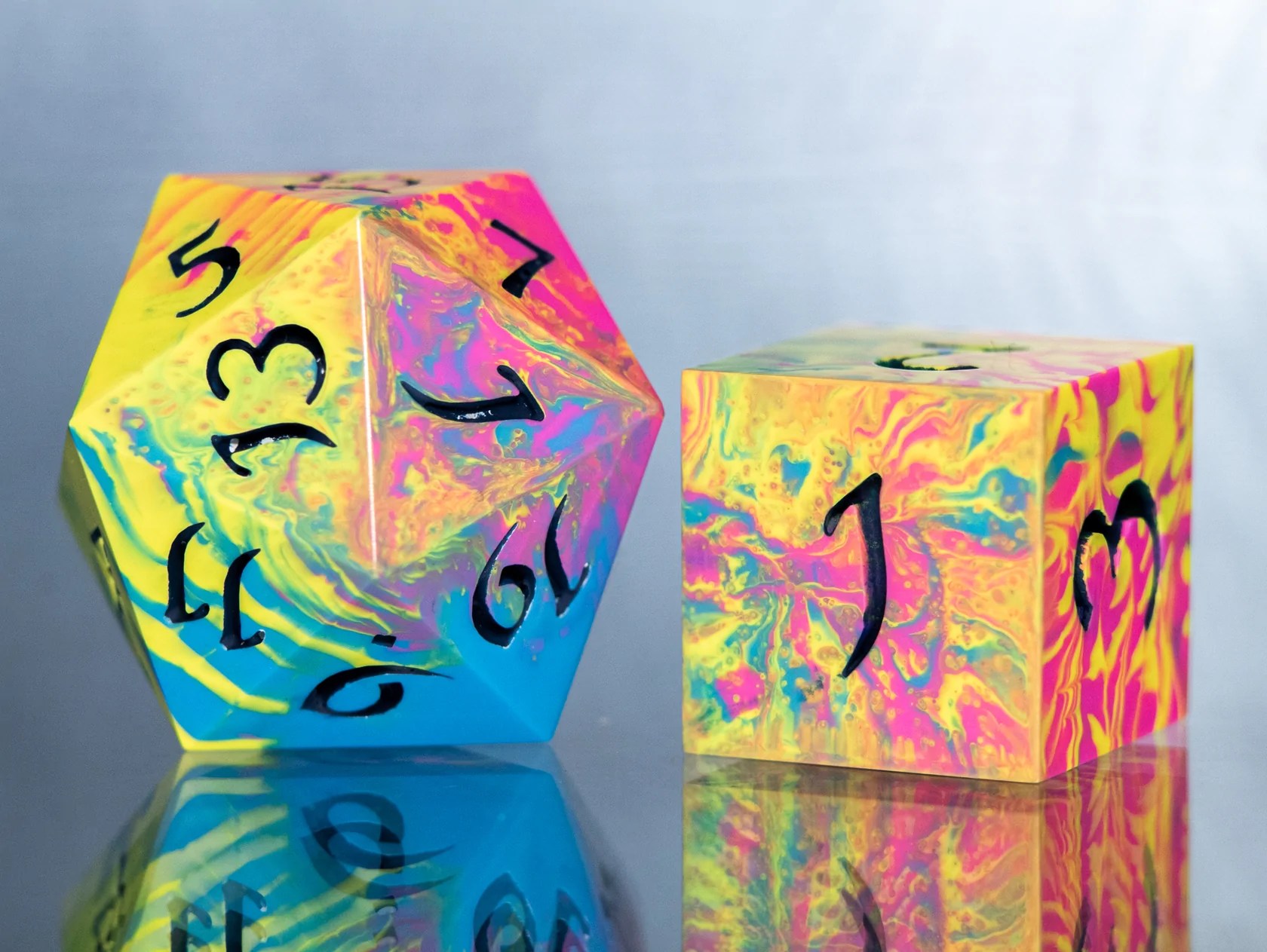 Table Top RPG Creators Corner — Dice Maker Jamie Of ‘Color Spray ...