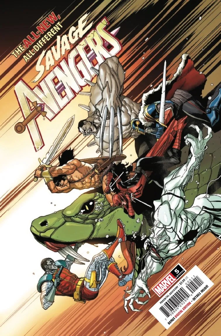 Conan The Barbarian On More? Previewing ‘Savage Avengers’ #5 – COMICON