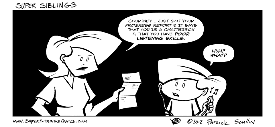 Chatterbox Super Siblings Comic Strip by Patrick Scullin – Patrick ...