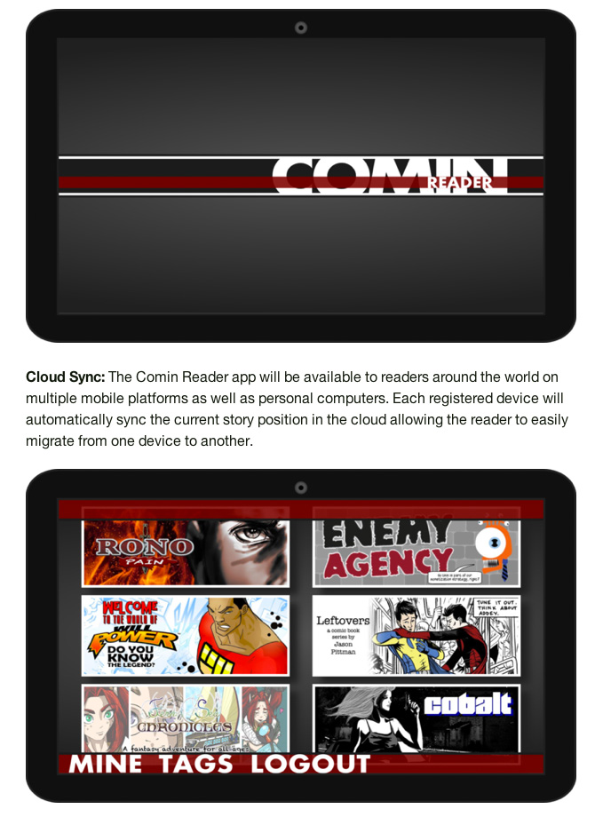 COMIN PROJECT (Interactive Comics) Seeks Funds For A Whole New Way to ...
