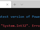 Error Handling In Powershell 7 With Get Error And Errorview