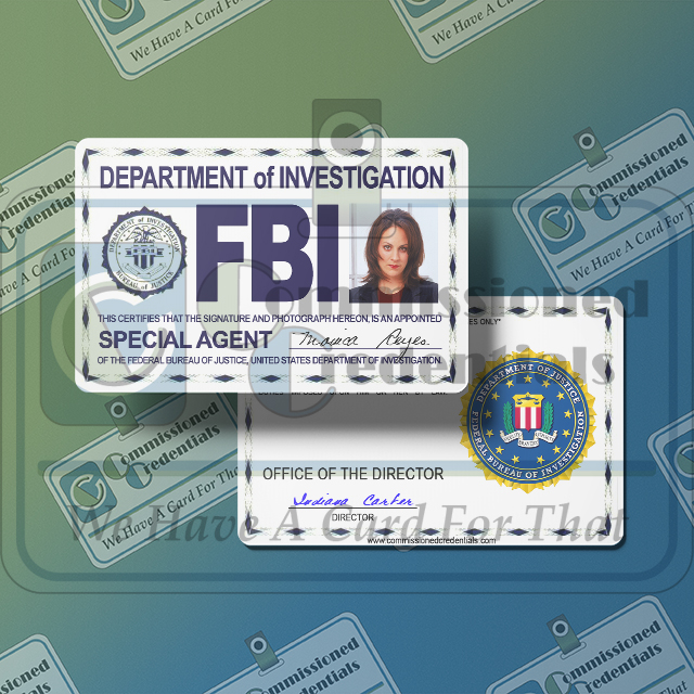 FBI ID (X-Files) – Commissioned Credentials