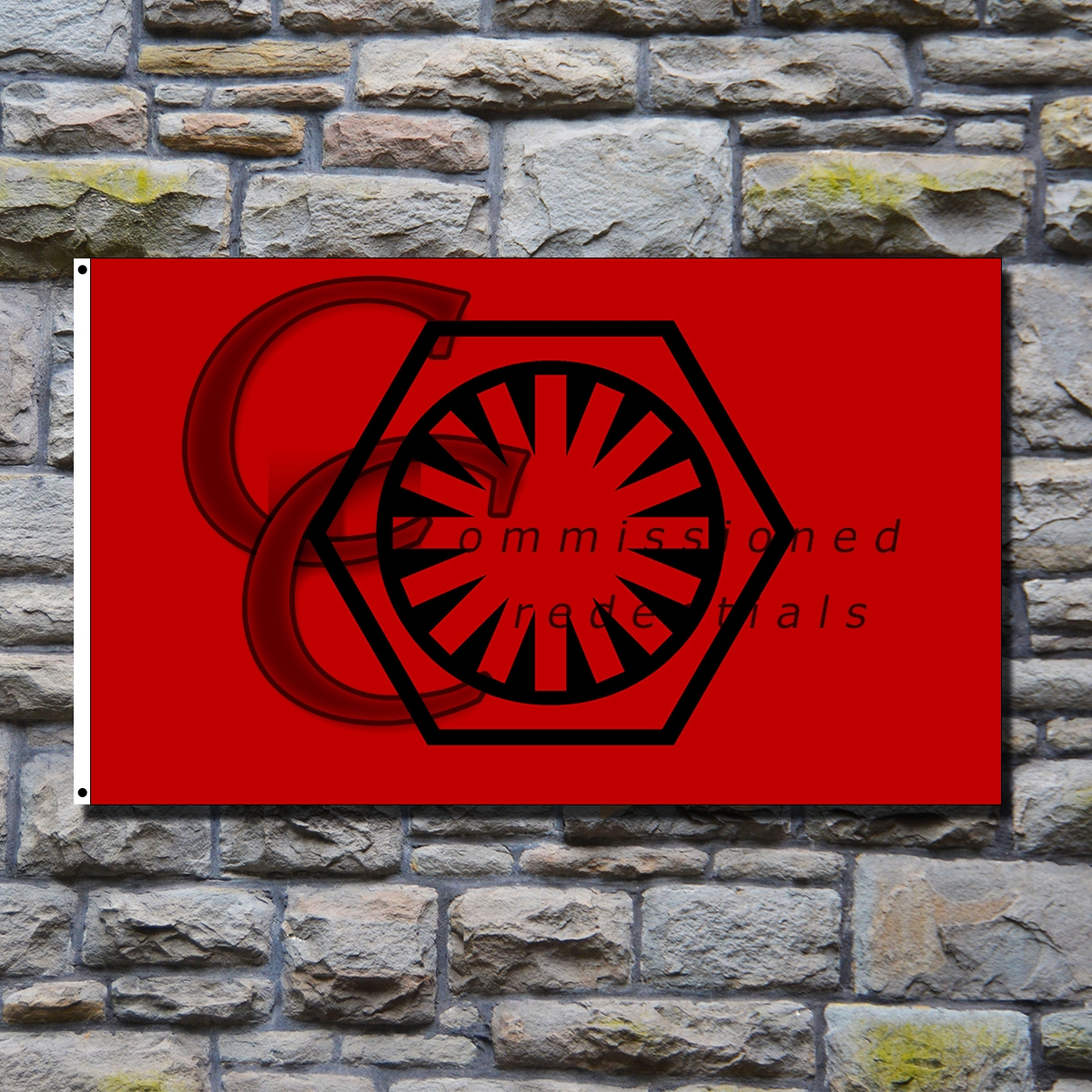 First Order Flag – Commissioned Credentials