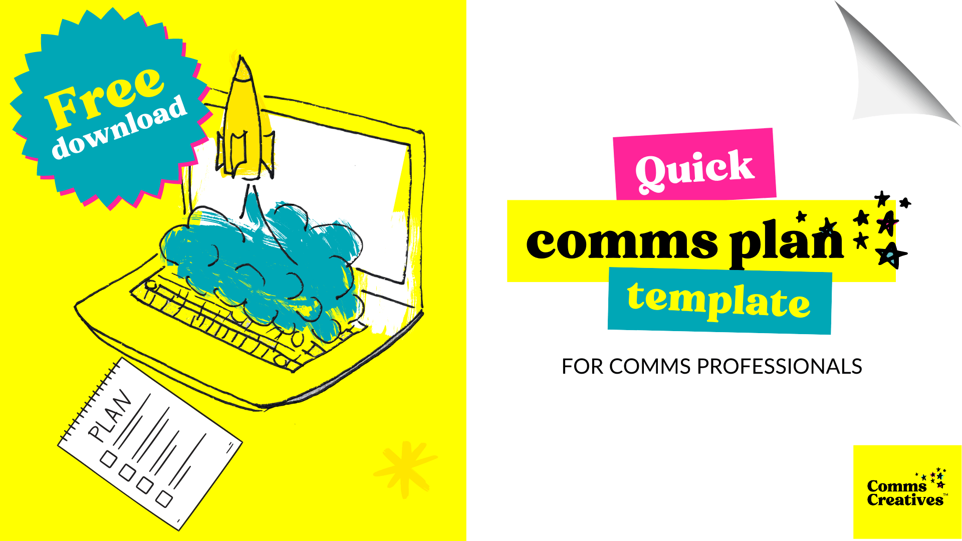 comms plan cover | Comms Creatives: creative training for corporate ...