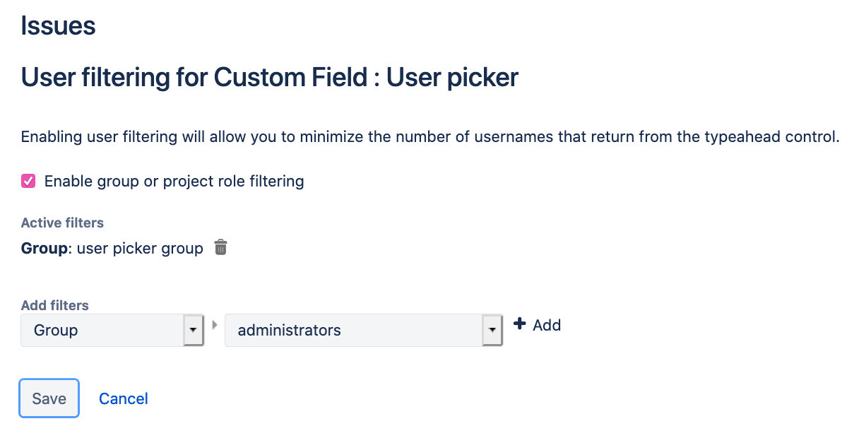 Solved Working With The Custom Field User Picker Singl