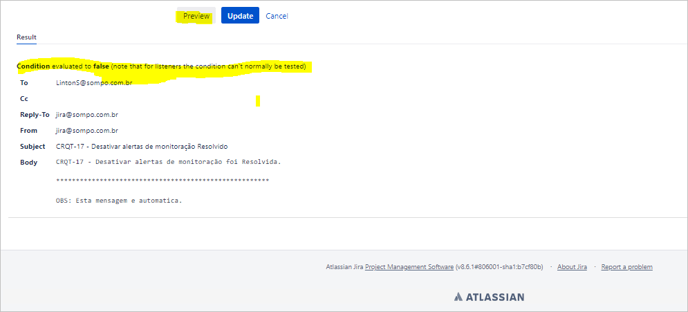 Sending Email In Post Function By Scriptrunner Doe