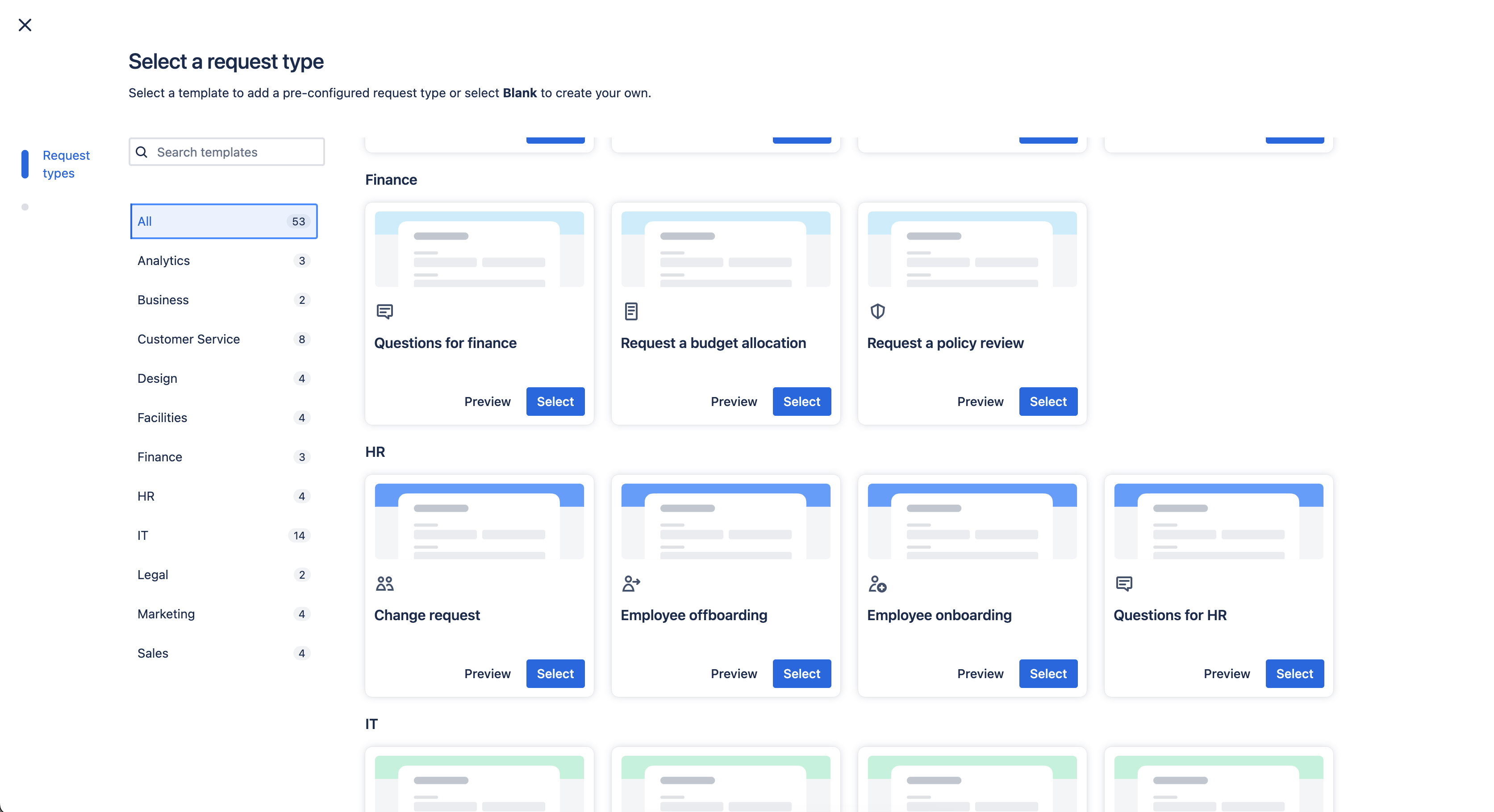 Introducing Request Type And Workflow Templates In Jira Service Management