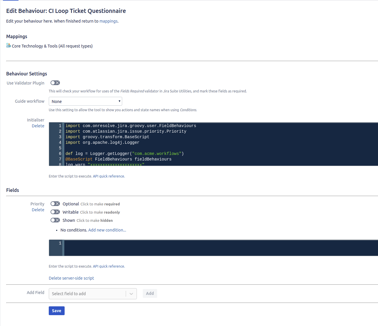 Solved Scriptrunner Behaviour Example For Service Desk Do