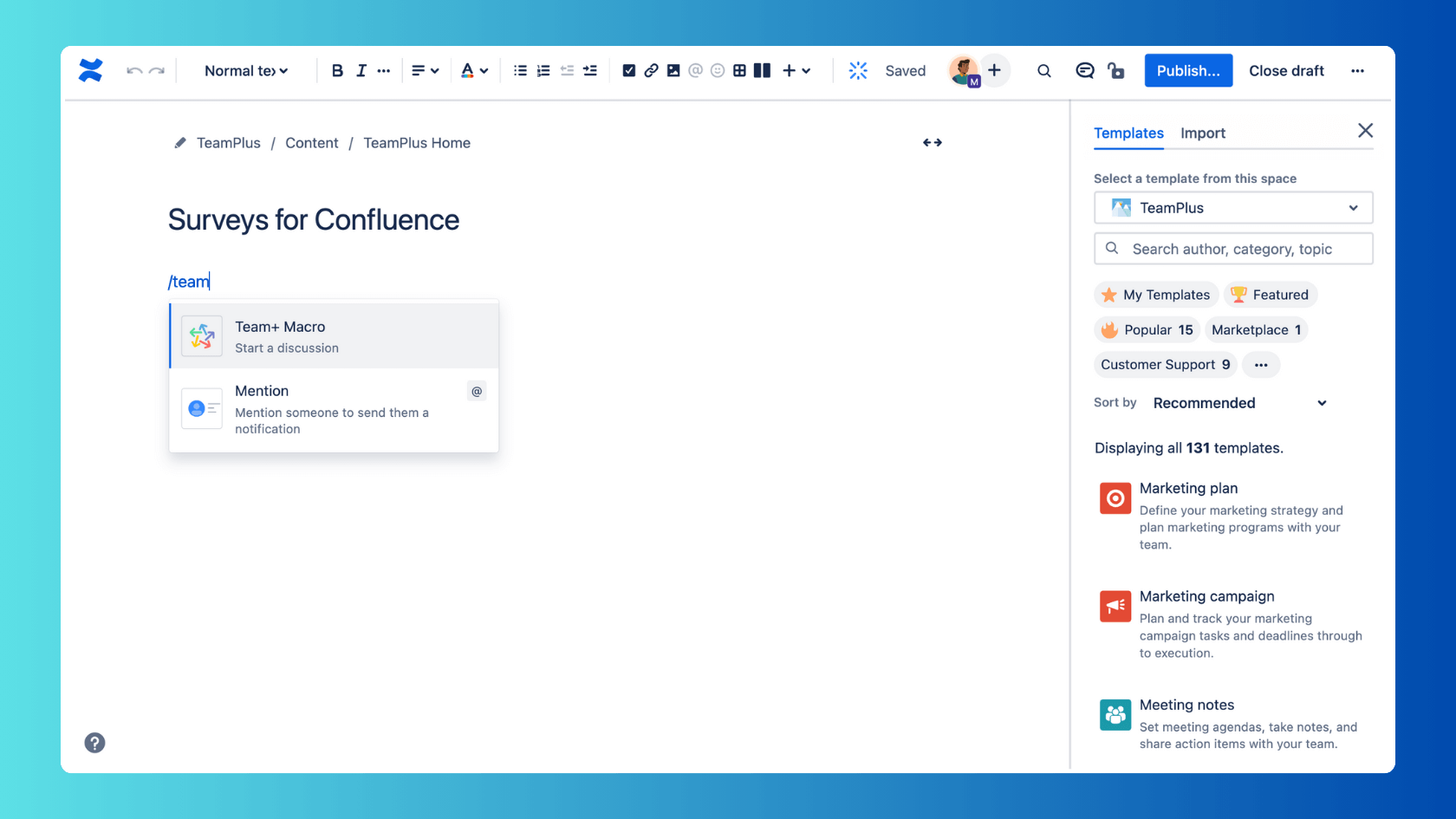 Creating Interactive Surveys In Confluence A Step Atlassian Community