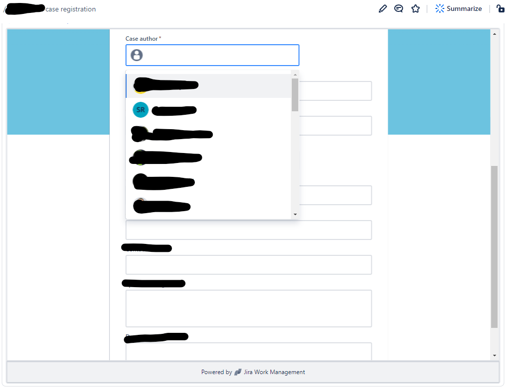 Single User Picker Field On Jira Form Is Not Honor