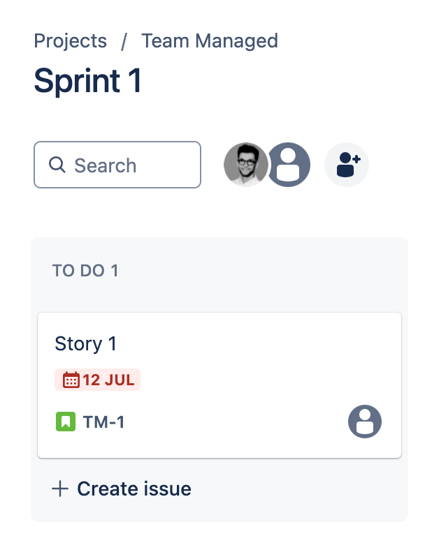Solved Board In A Team Managed Project Vs Company Manage