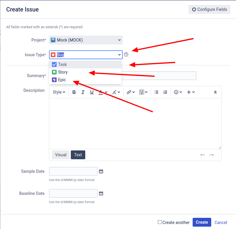 Hide Issue Types With Scriptrunner Behaviors Not