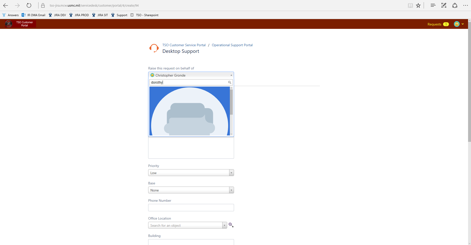 User Picker Custom Field Avatar Size