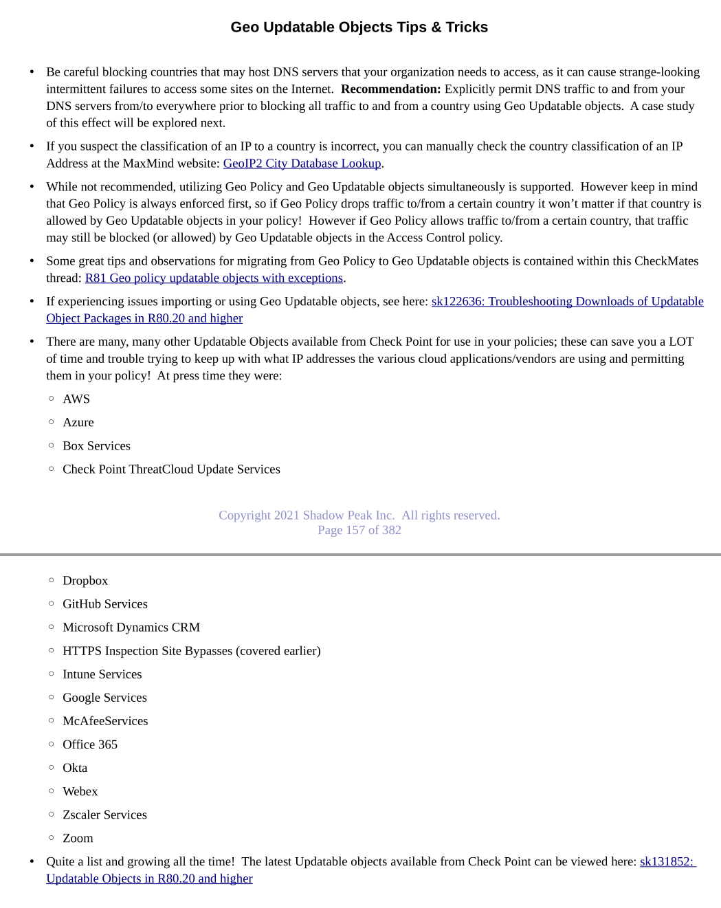 Solved Geo Updatable Objects Check Point Checkmates