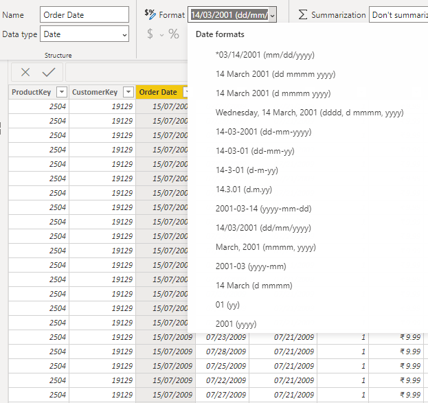 Date Format Error Microsoft Fabric Community