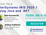 Intersystems Iris 2020 1 Tech Talk Using Java And Net Intersystems