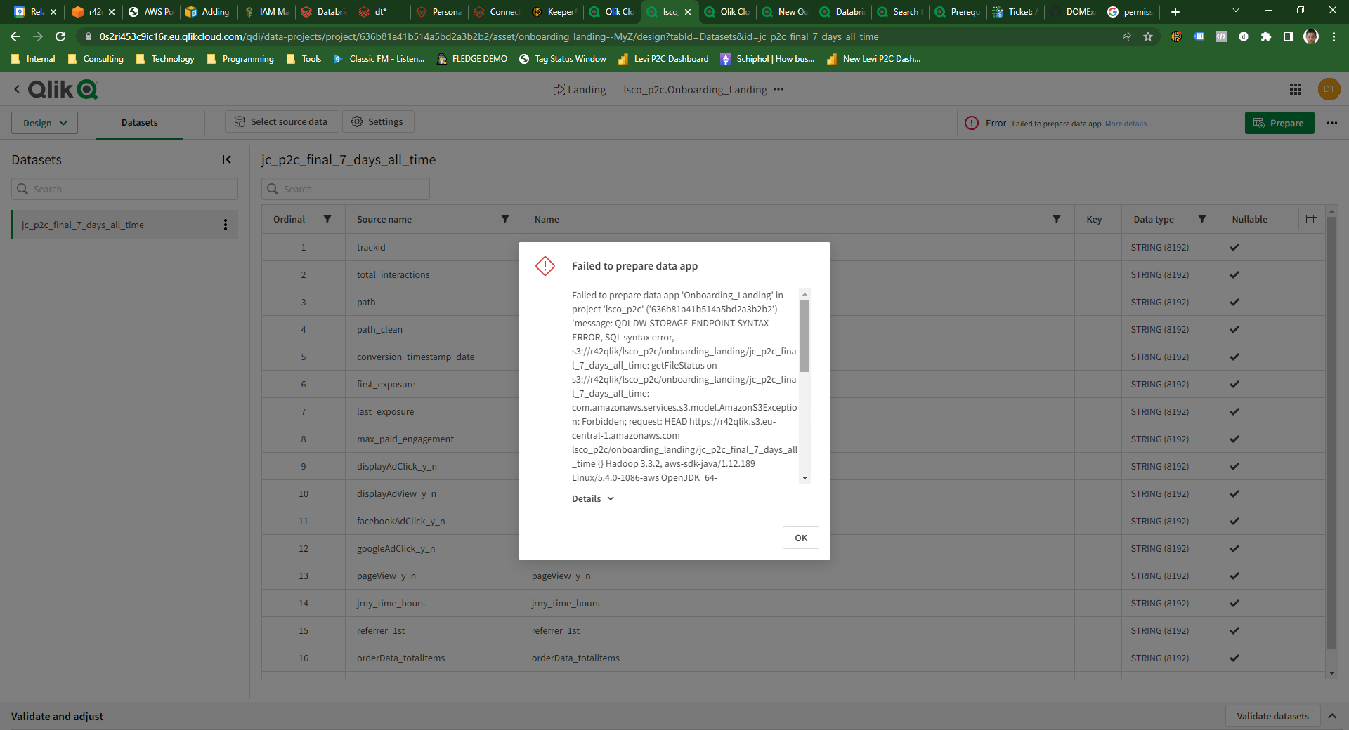 Aws S3 Storage And Databricks Data Connection Qlik Community 2002618