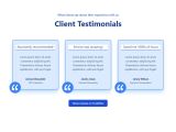 Testimonials Tailwindcss Component Componentland