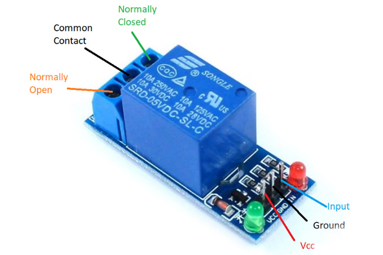 Circuit Diagram Of 5v Relay Module