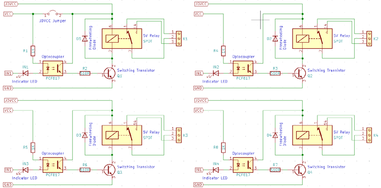 Arduino Relay Circuit Diagram