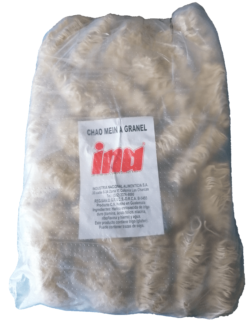 Pasta INA Chao Min / Chow Mein A Granel, Bolsa De 10 Libras / Pasta y ...