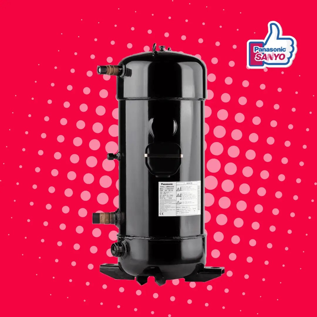 Compresor Scroll Sanyo Panasonic C-SBR165H16A 4.5 HP, 57,400 BTU/h, R22 ...