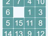 The Classic 15 Puzzle With Python Turtle Graphics