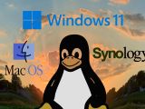 Saying Goodbye To Linux Computer Looking Up