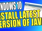 How To Install Java In Windows 10 Computersluggish