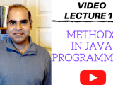Methods In Java Programming Language Video Lecture 18 Computing For All