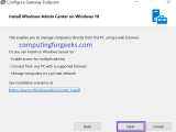 Install And Configure Windows Admin Center On Windows Server 2019