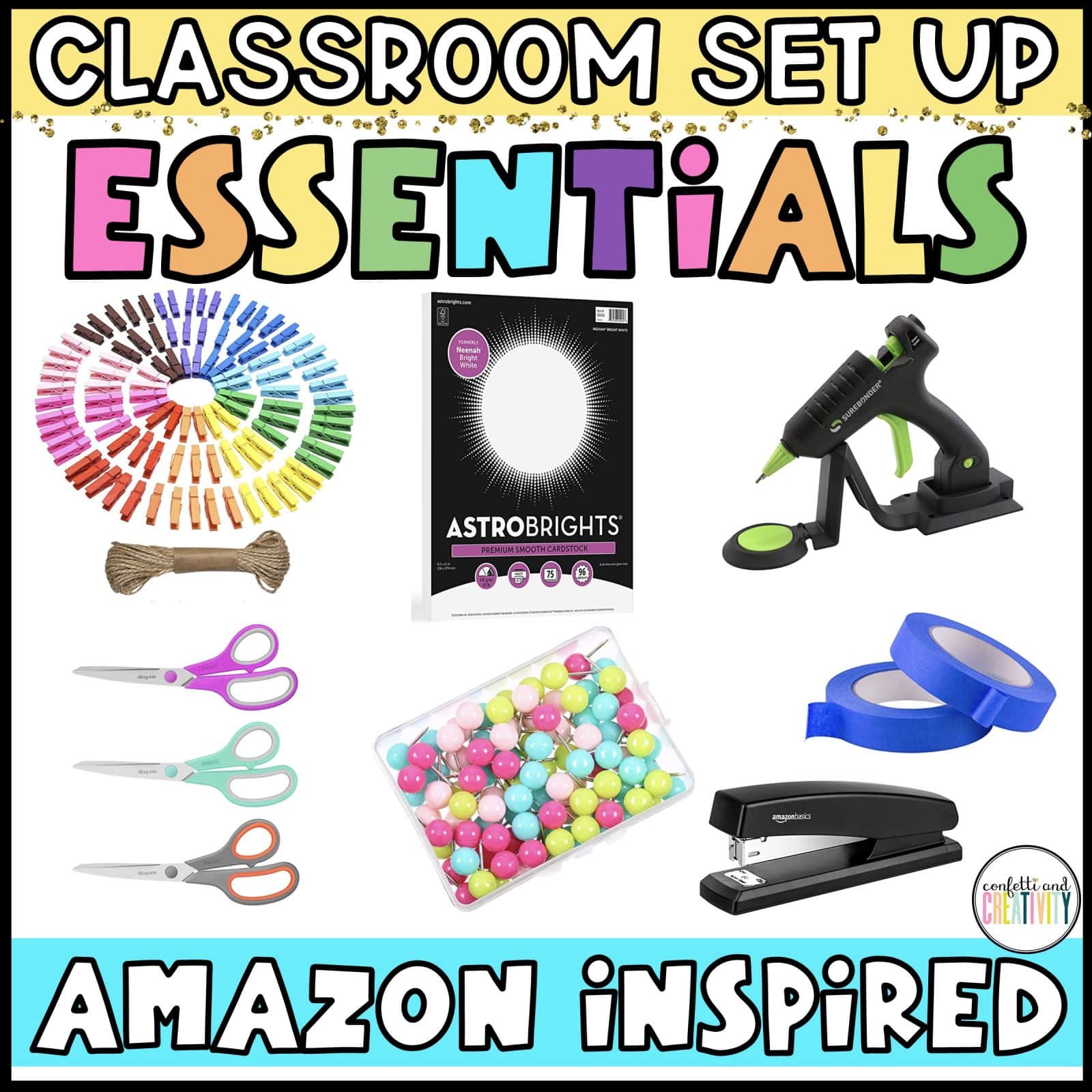 Essential Gear for an Easy Classroom Set Up | Confetti & Creativity