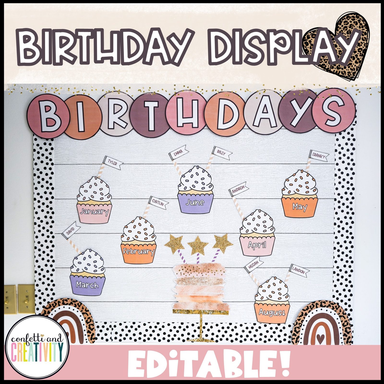 Poster Board Birthday Card