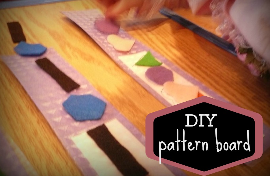 DIY Shapes Pattern Boards | Confidence Meets Parenting