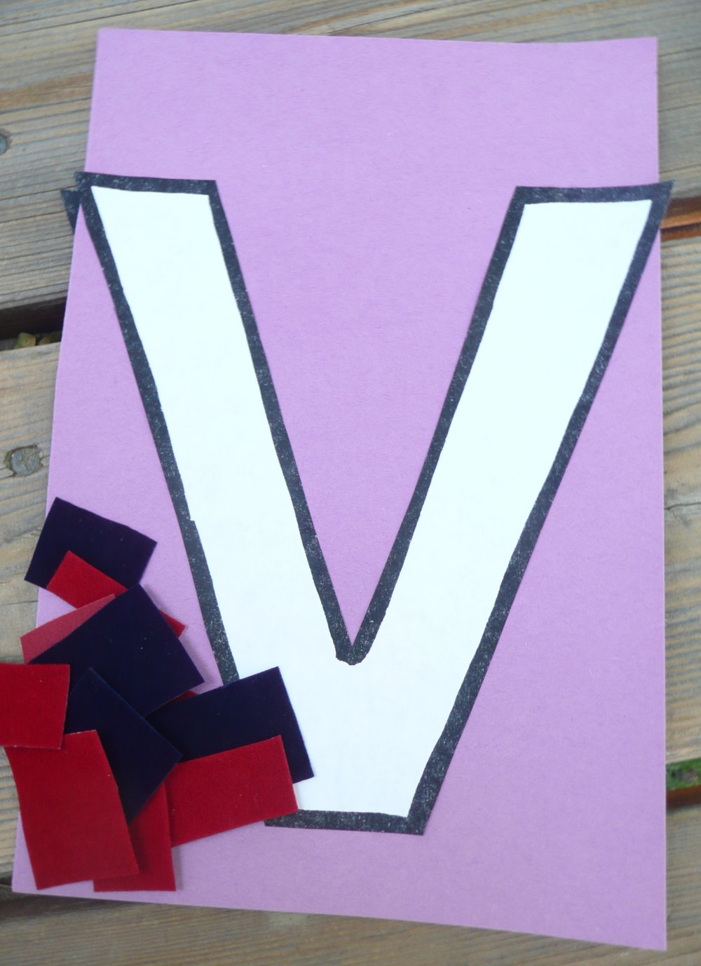 Letter of the Week ~ V ~ Velvet - A Mom With A Lesson Plan