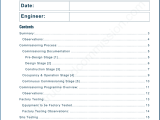How To Write A Daily Weekly Monthly Final Commissioning Report
