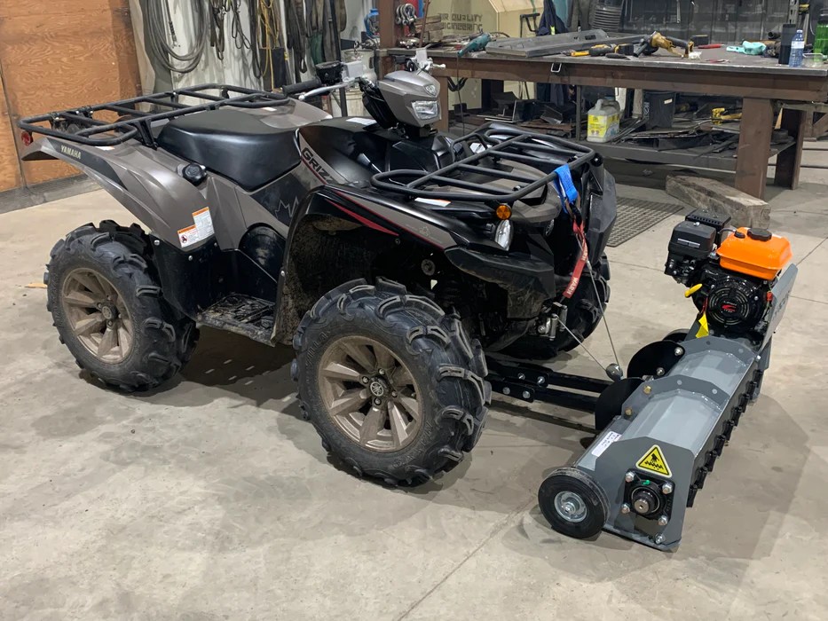 Forax Atv Mulcher Attachment Gp36 Gas Powered Mulcher