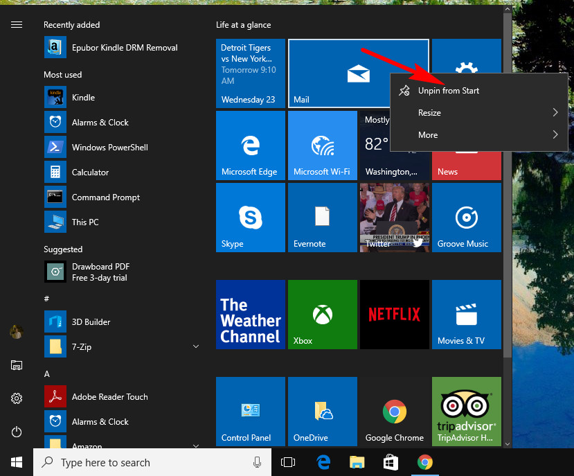 How to unpin skype from taskbar - footherapy