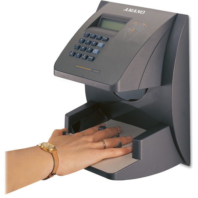 Amano Handpunch 3000 Automatic System – Biometric, Proximity – 100 ...