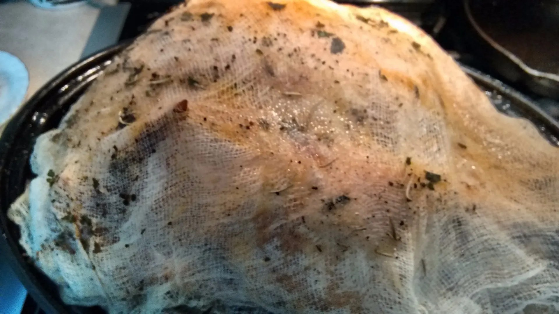 Cheesecloth Herb Roasted Turkey 13 Steps With Pictures Instructables