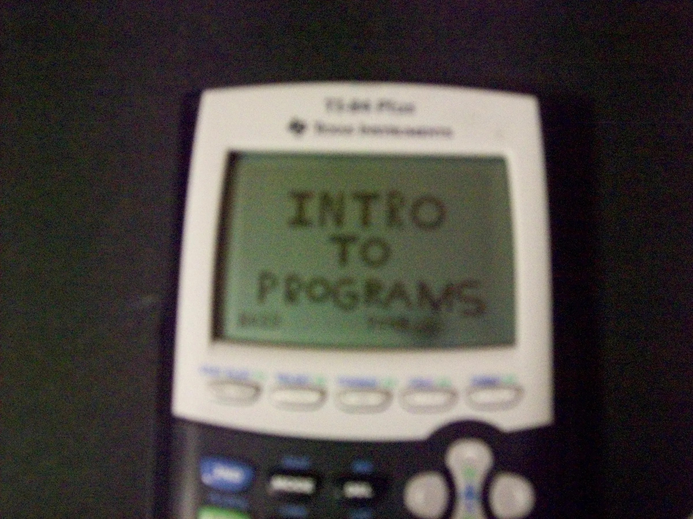 Ti 83 Or 84 Intro To Program Creating 5 Steps Instructables