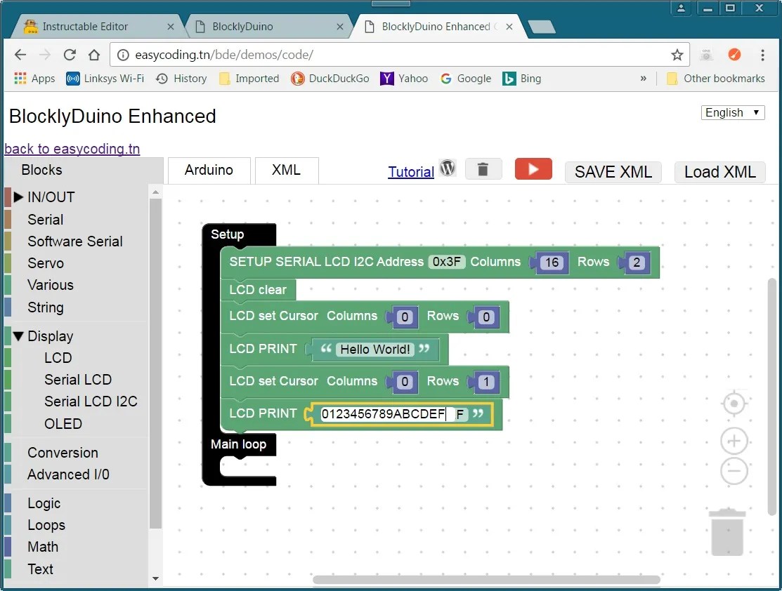 Using Blocklyduino To Create Arduino Sketches An Easy Intro To The